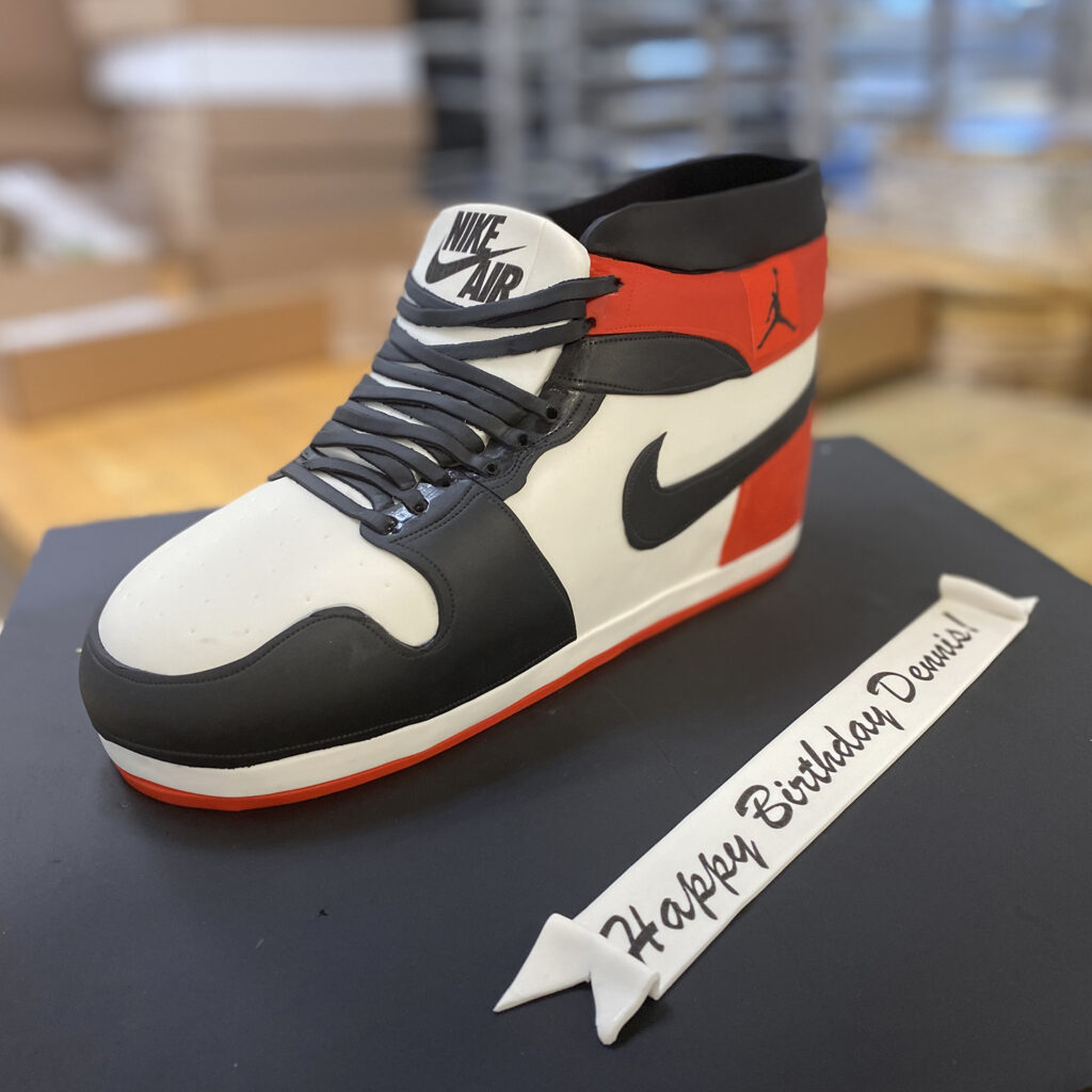 Air Jordan Shoe Birthday Cake - Palermo Custom Cakes