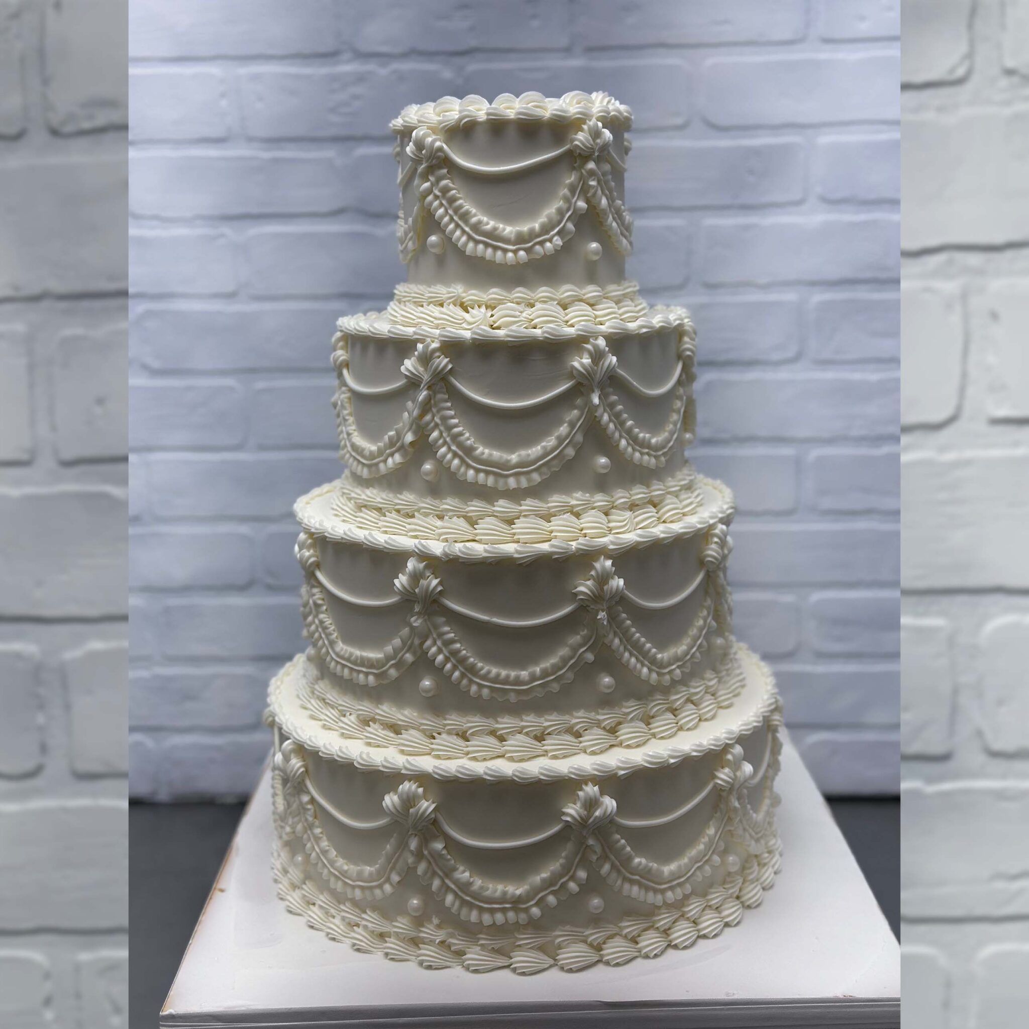 Victorian Queen Wedding Cake - Palermo Custom Cakes